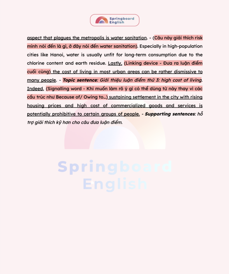 Bài mẫu viết luận - Essay Sample dành cho thi HSG Anh 9 và chuyên Anh 10 (Số 1) - Springboard ...